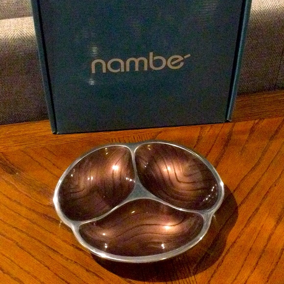 Nambe | Dining | Nambe Relish Dish In Box Pinon | Poshmark